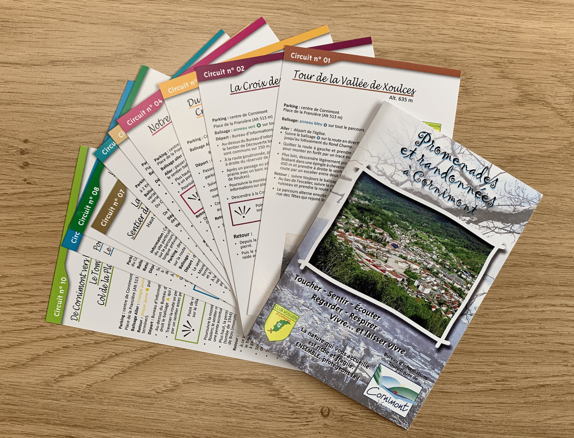 Topo-guide 10 walks and hikes in Cornimont